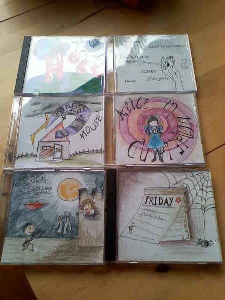 Cd Covers How To Make A Cd Covers Mixtapes Papercraft On Cut Out 