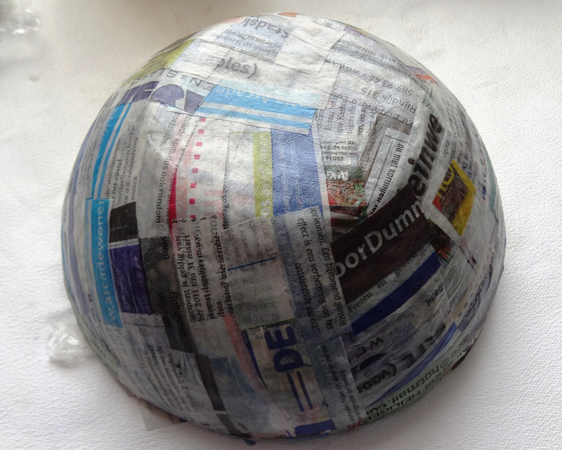 Vintage Paper Bowl How To Make A Paper Bowl Papercraft Decoupage