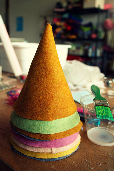 Felt Birthday Hats How To Make A Party Hat Decorating On Cut Out Keep
