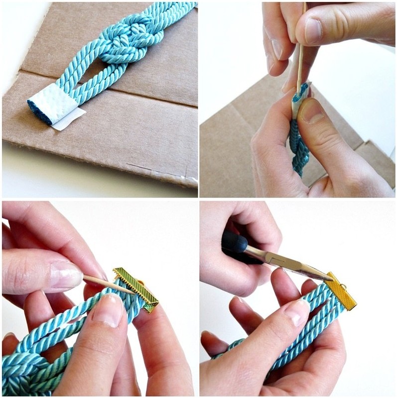 Diy Rope Bracelets How To Make A Rope Bracelet Jewelry On Cut Out 