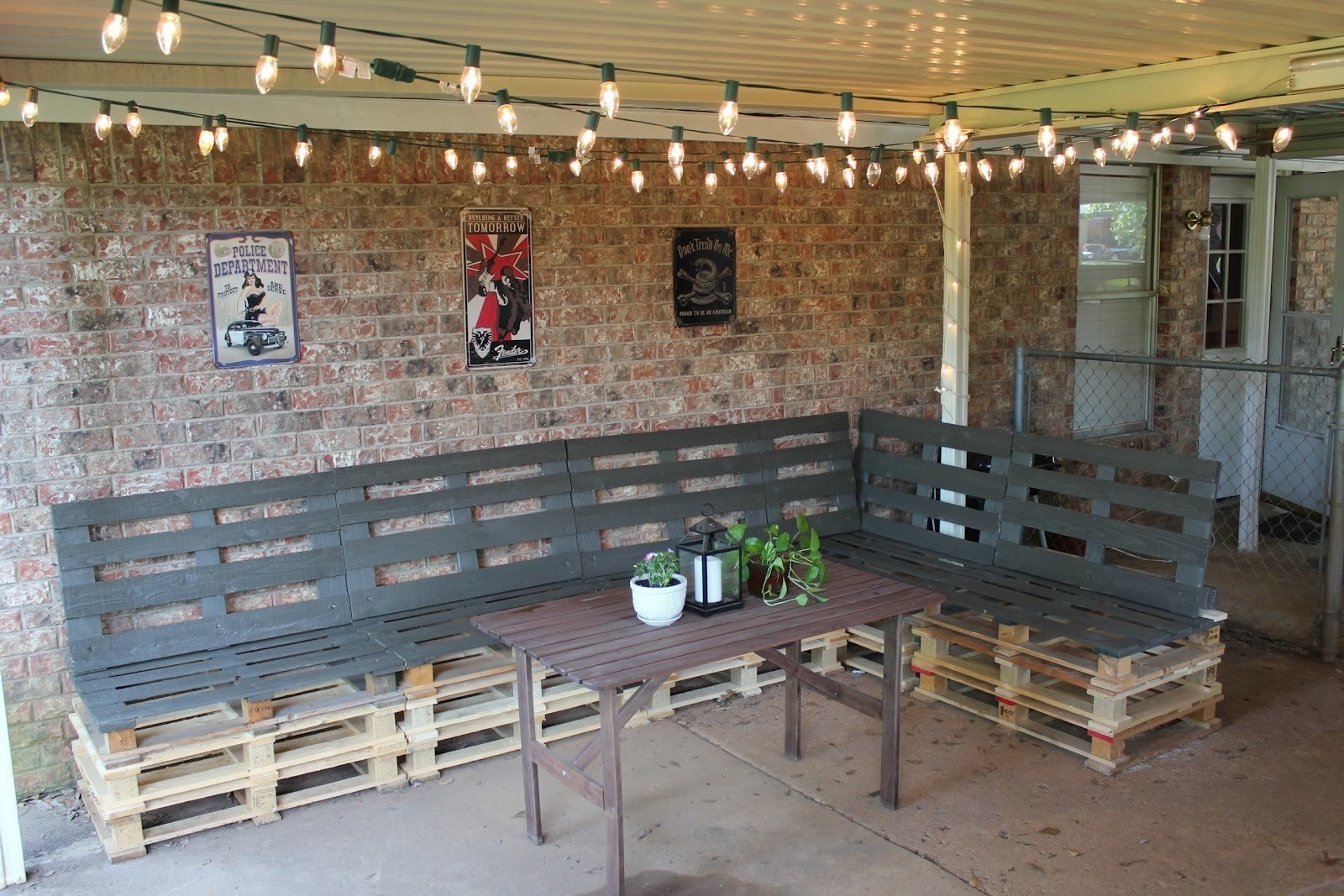 Diy Pallet Furniture How To Make A Bench Home DIY on Cut Out Keep