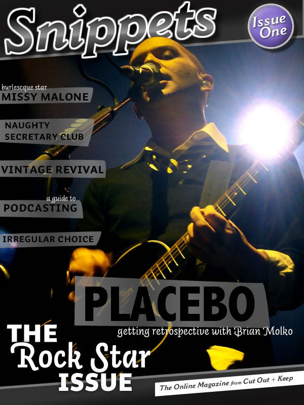 Snippets Zine · Issue 1 - The Rock Star Issue · Cut Out + Keep